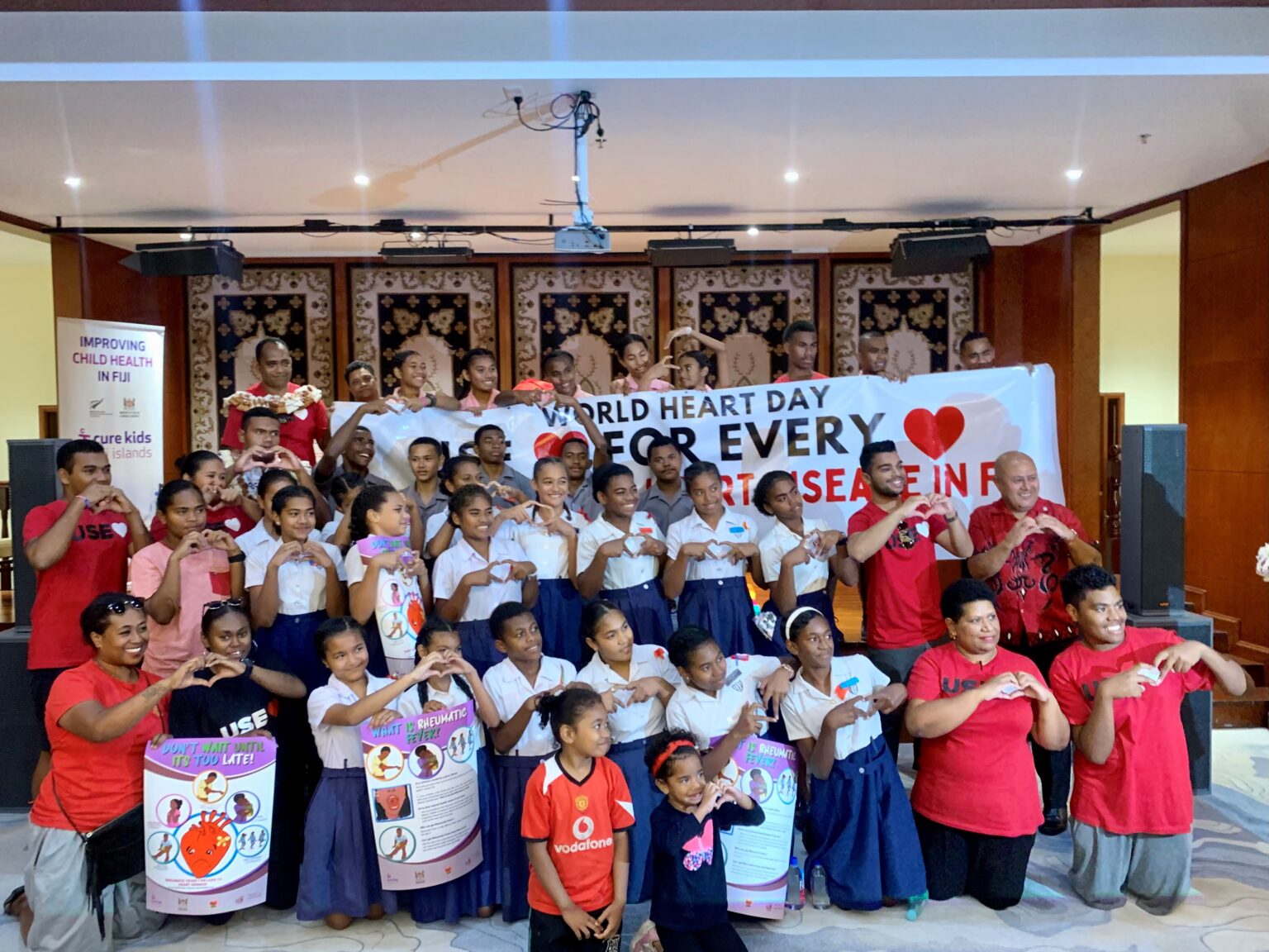 Cure Kids Fiji Marches for World Heart Day – MHMS FIJI